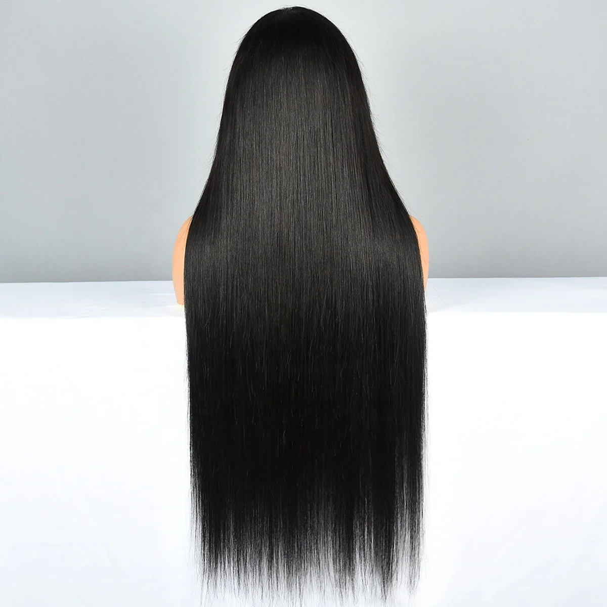 Raw Vietnamese Silk Straight Human Hair HD Glueless Lace Perruque Per ...