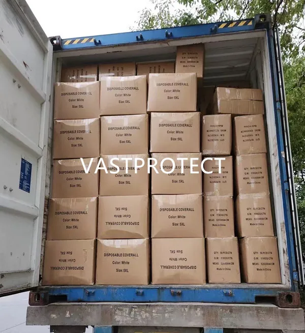 Vastprotect CE Cat3type56 Coveralls - Anti-Static & Waterproof