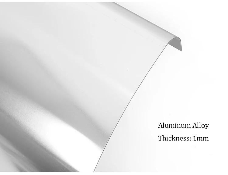 Aluminum Alloy Arc Color Card - Car Painting Sample Display