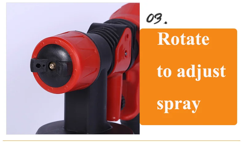 21V Lithium Battery Paint Spray Gun 800ml - High Effect