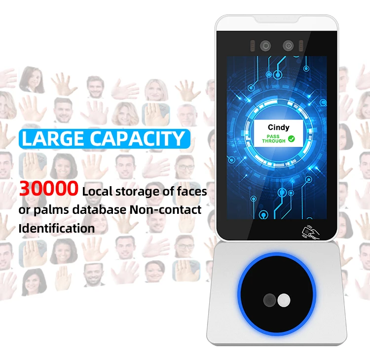 Sinmar Biometrics Palm Vein Recognition Machine Tcp/ip Network Wifi 4g Face Palmprint ...