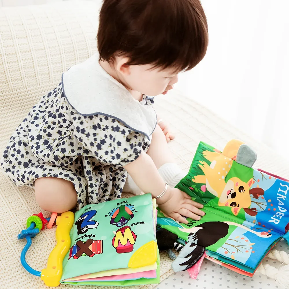 Best Selling Soft Activity Book Baby Early Education Counting Toys ...