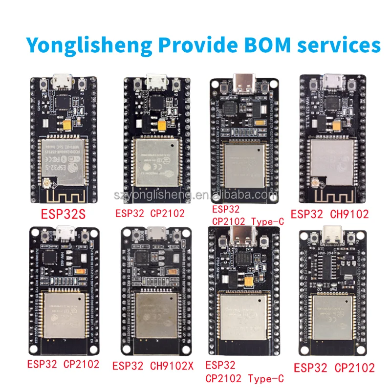 Stock ESP32 Development Board NodeMCU WIFI Module ESP32 S3 ESP32-C3 ESP32-Wroom-32 ESP32-Cam ...