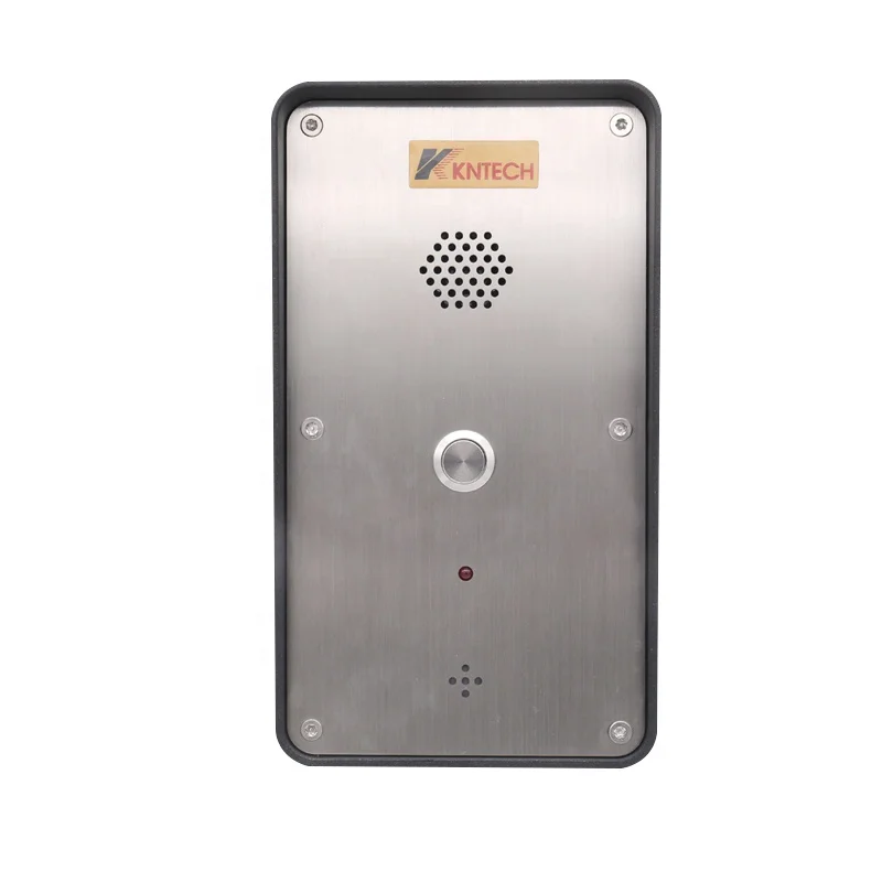 Customized Ip55 Kntech Telephone Access Control Analog&ip Stations Simple Outdoor Intercom For ...