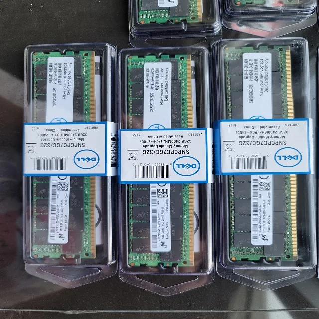 DELL Server Ram DDR4 DDR5 16gb 32g 64g 2933MHz 3200MHz RDIMM Server Ram ...
