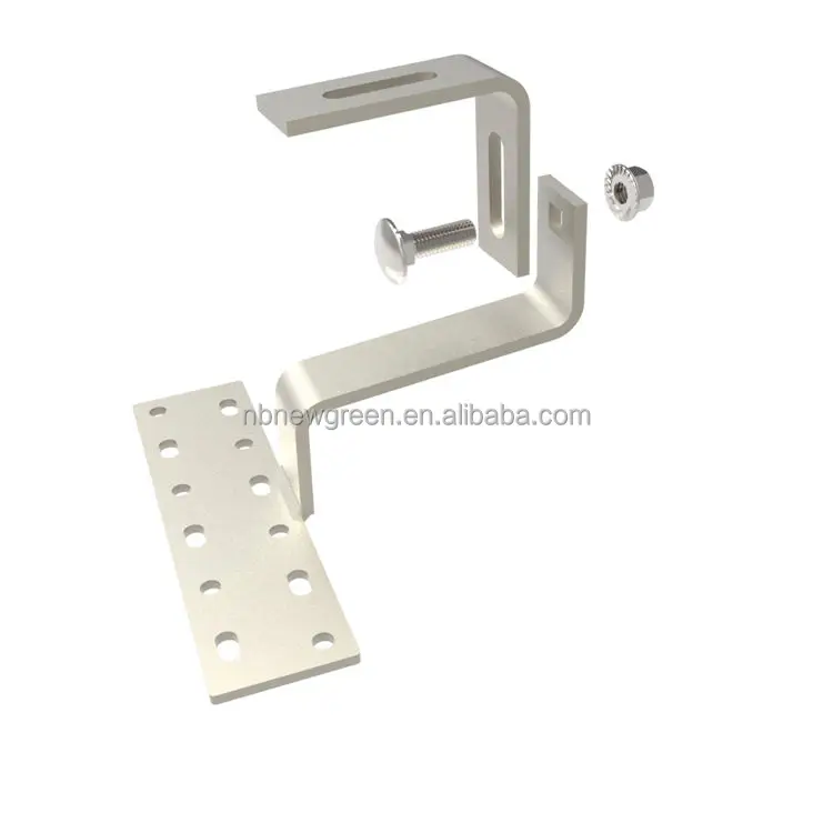 Custom Sus 304 Stainless Steel Solar Panel Aluminum Mounting Brackets ...