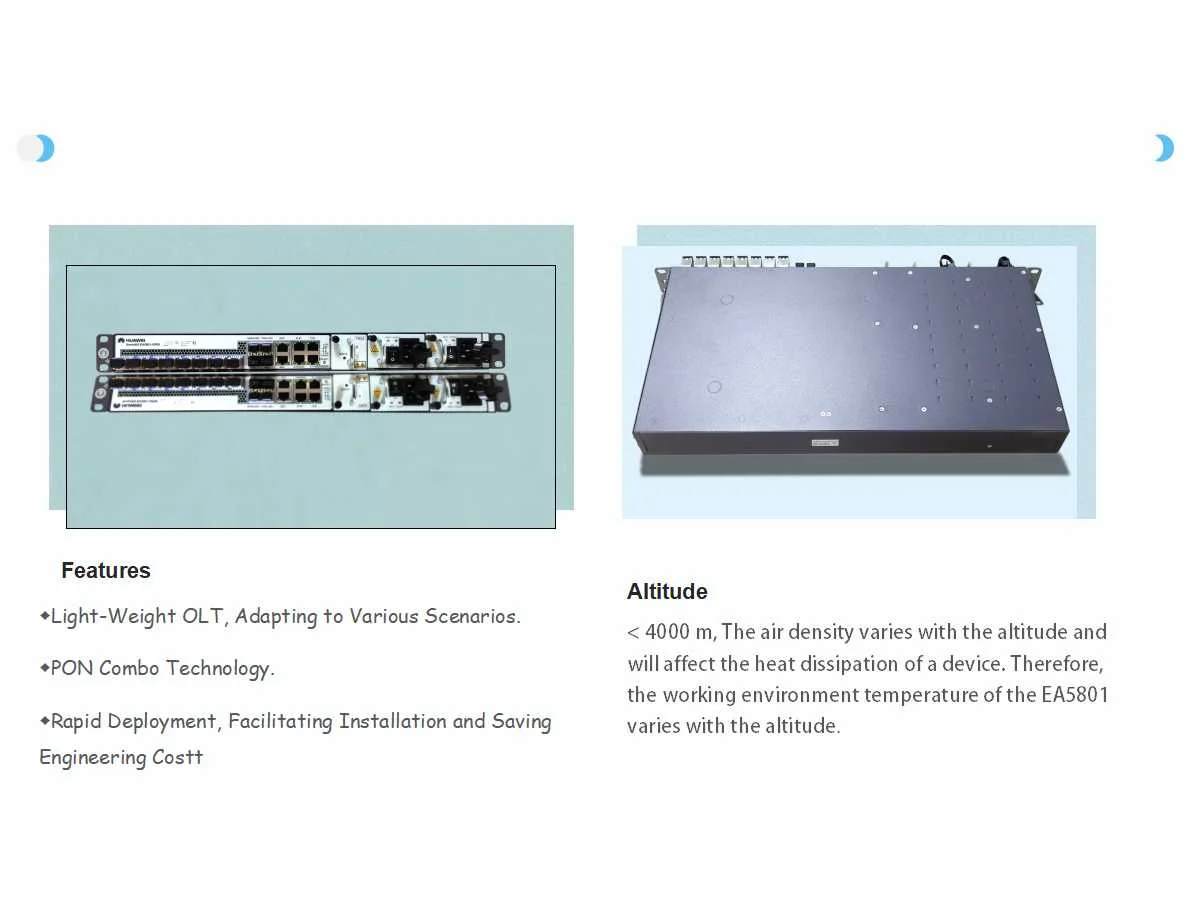 Smartax GPON OLT 8 Ports - Reliable Ethernet Networking