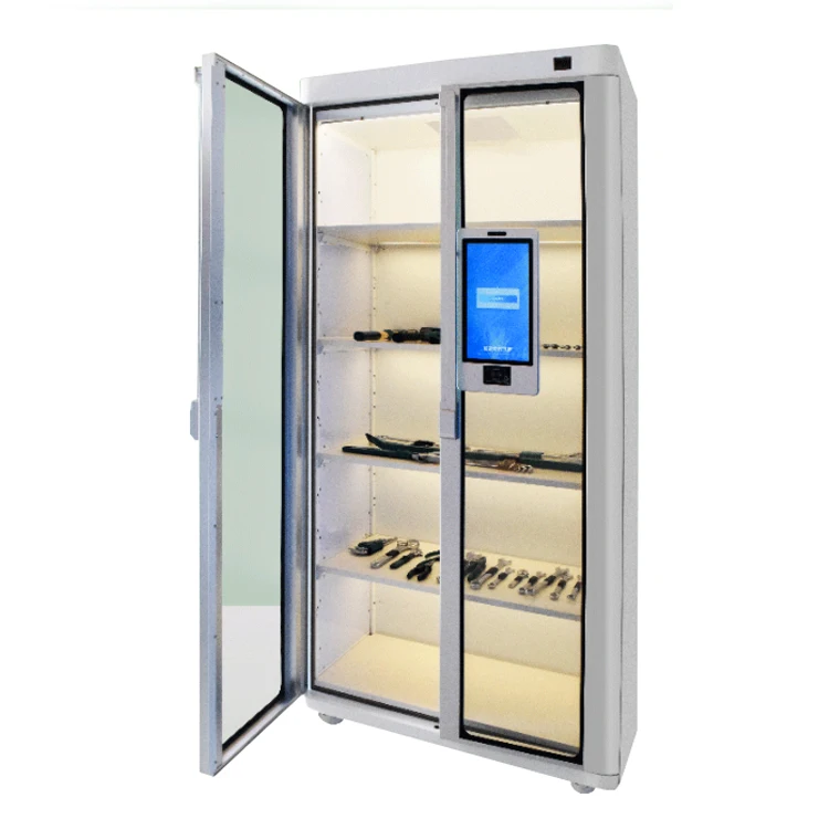 UHF RFID material storage locker automatic inventory check smart RFID ...