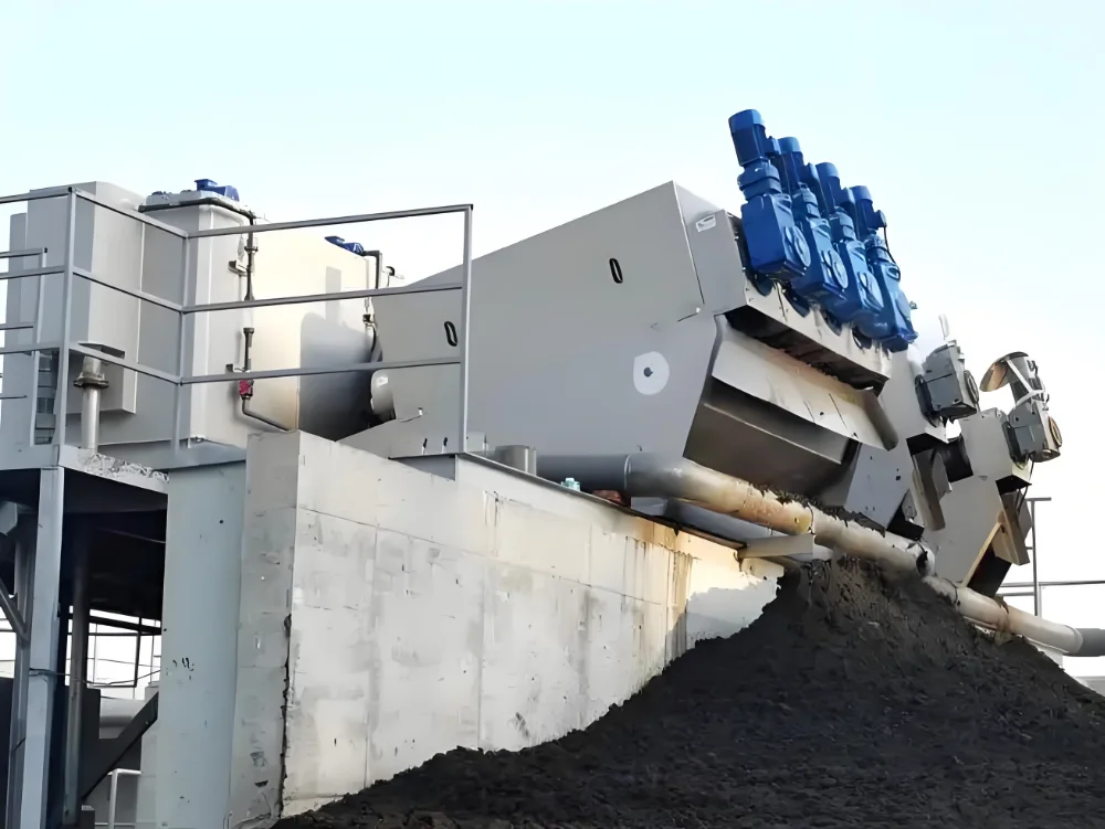 220V/380V/400V Solid-Liquid Separator Screw Press 1-Year Warranty Water ...