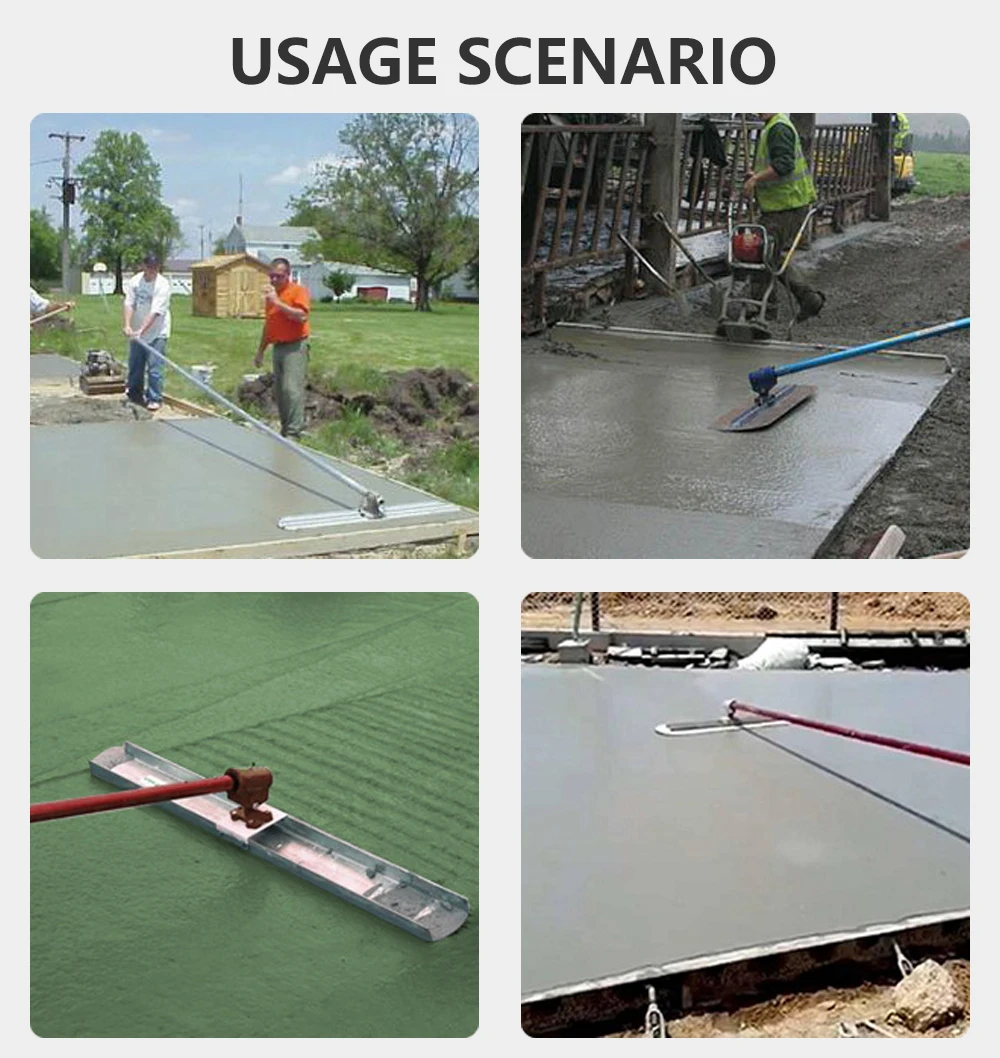 Factory Sale Magnesium Aluminium Alloy Manual Concrete Floor Leveler ...