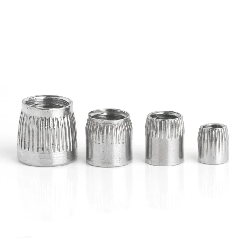 304 Stainless Steel Conical Nuts Fasteners Cone Nuts Knurled Implosion ...