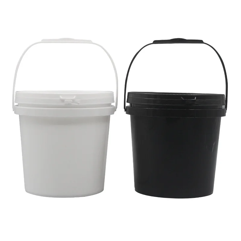 Factory Wholesale 1l 2l 3l 4l 5l 9l 10l 18l 20l 25l Plastic Paint Bucket With Handle And Lid ...