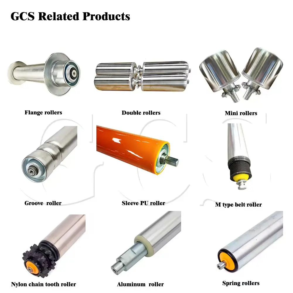 Gcs Pressure Groove Drive Roller Conveyor O-belt Conveyor Roller Single ...