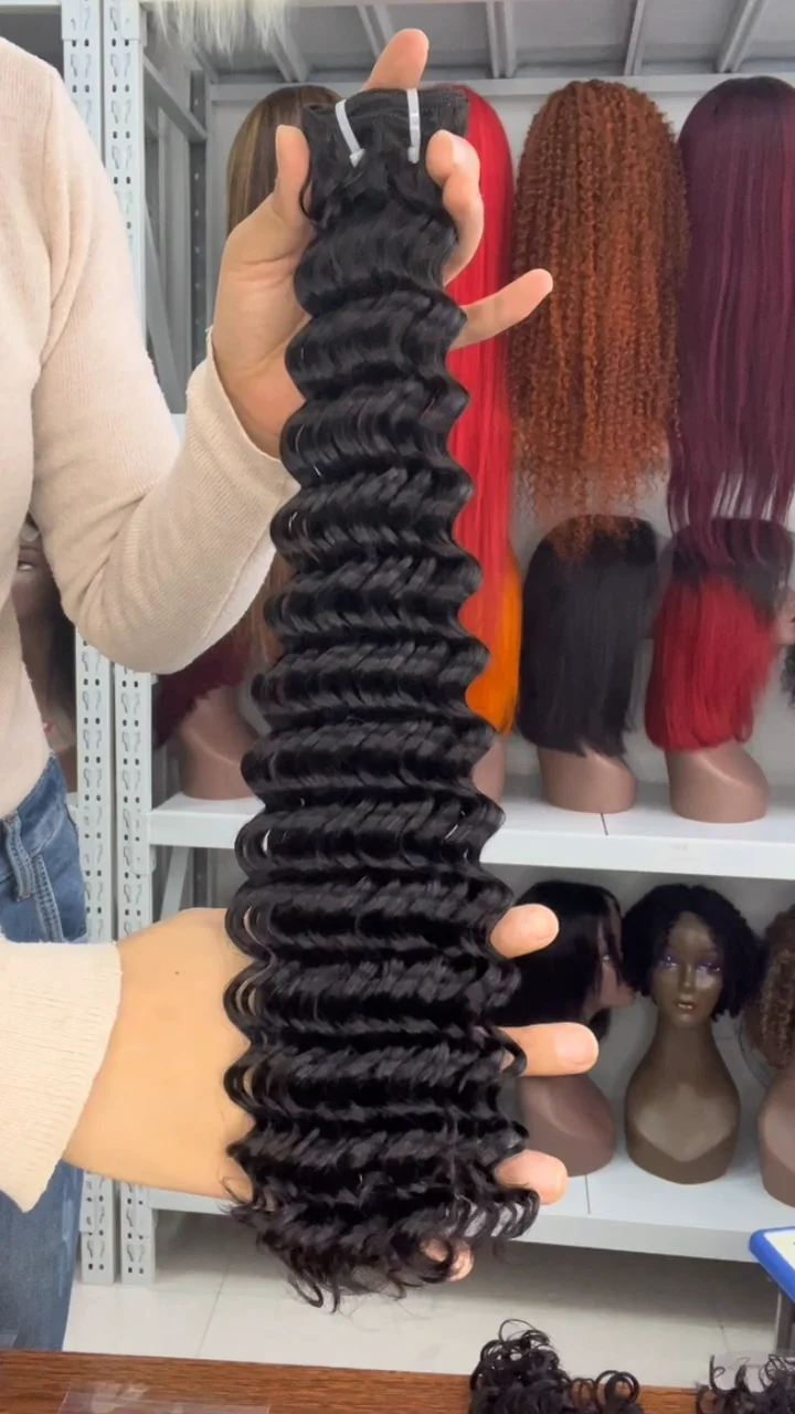 Raw Cambodian Hair Bundles Unprocessed Vendor Wholesale Indian Temple ...