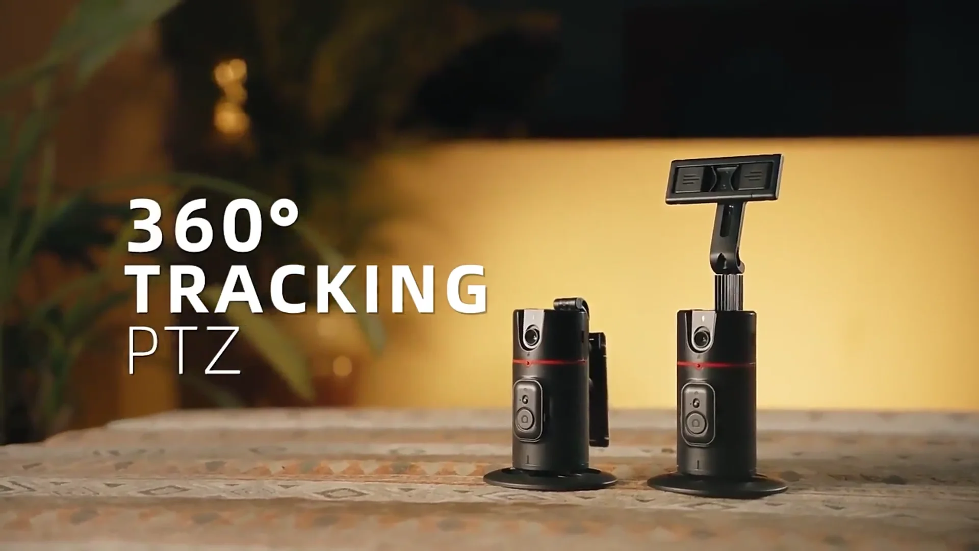 P02 Ai Intelligent Tracker 360 Degree Auto Face Tracking Smart Rotation Desktop Selfie Gimbal ...