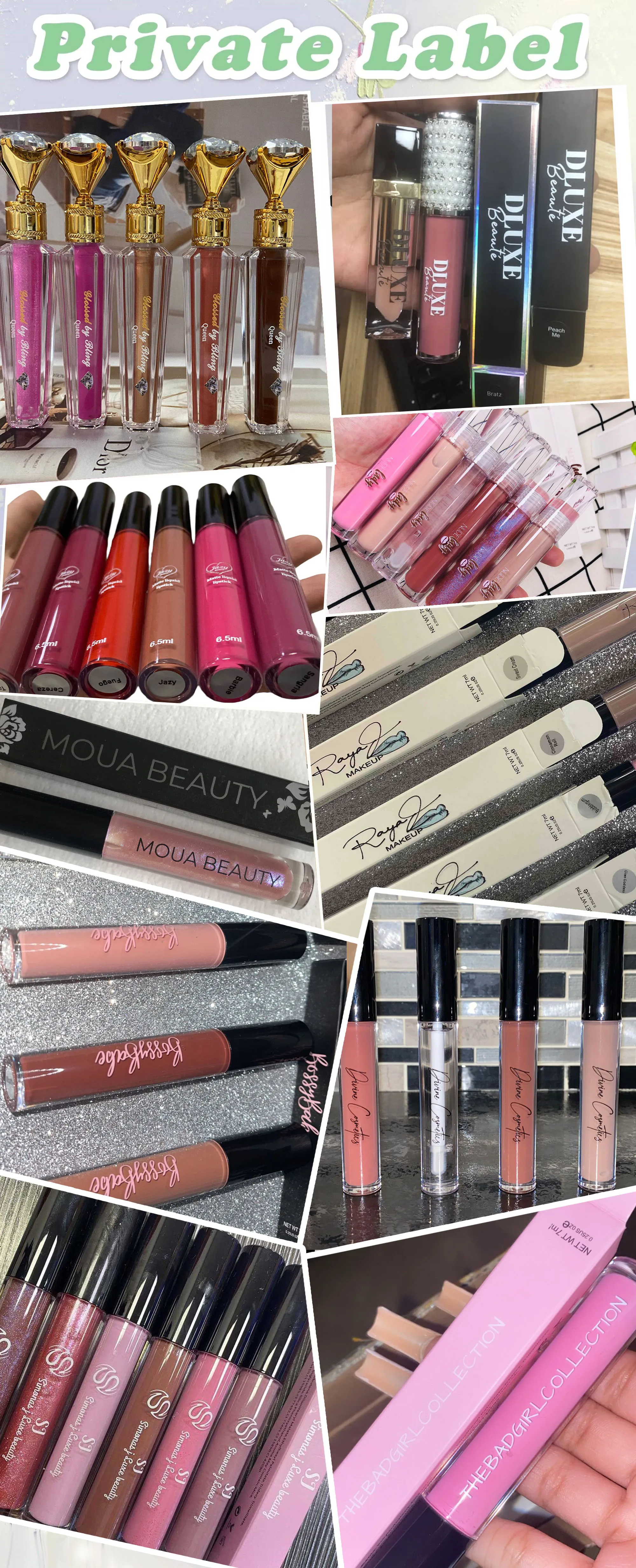 High Quality Lipstick Waterproof Long Lasting Make Your Own Brand ...