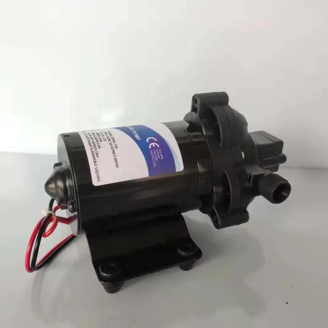 12v 24v Rv Pump Electric Mini Self Priming Booster Marine Diaphragm ...