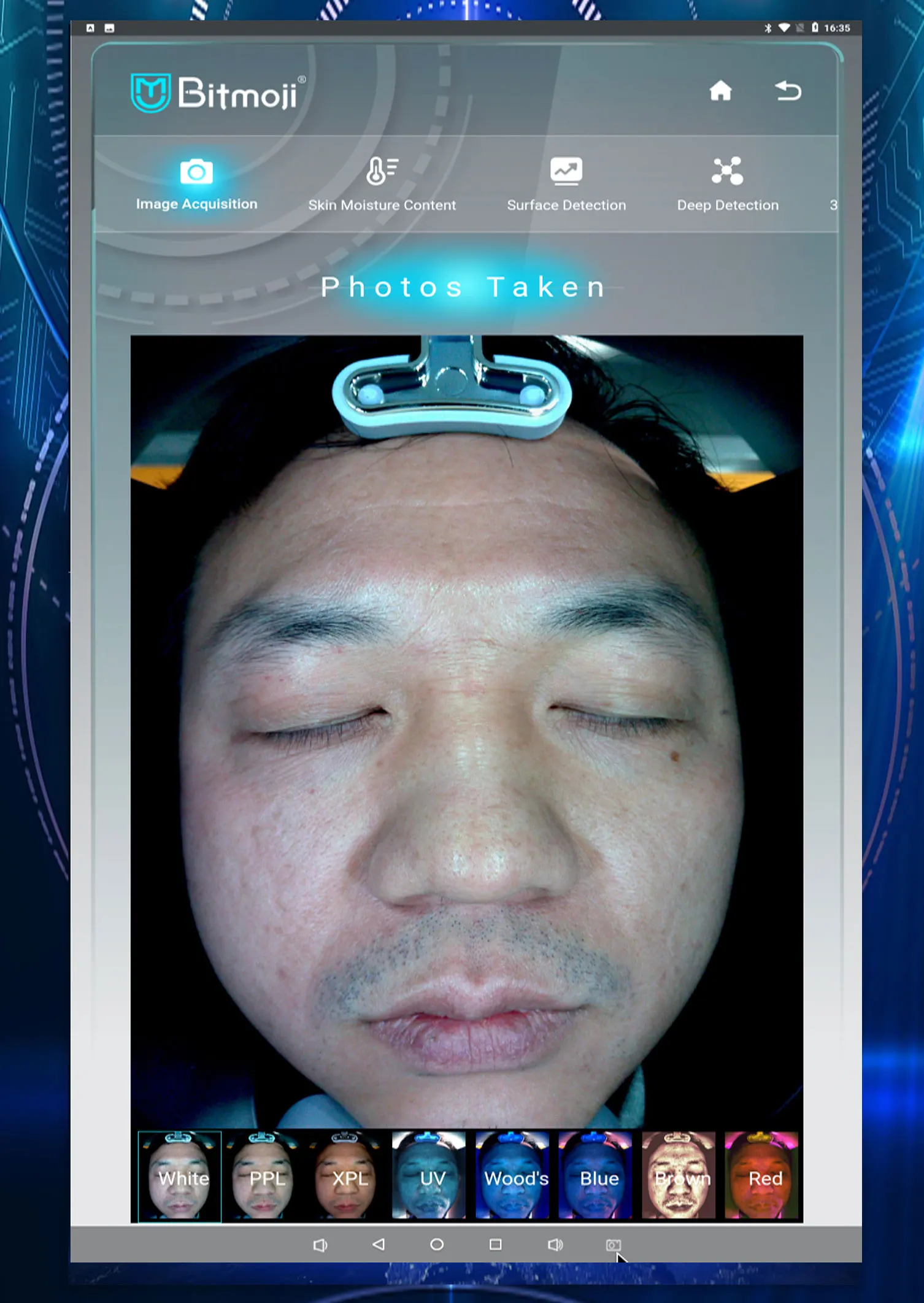 New Upgrade Bitmoji 3d Skin Analyzer Machine Facial Scanner Management ...