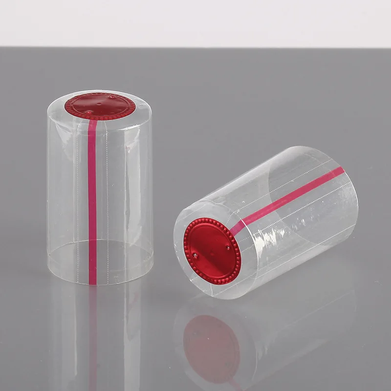 Custom Heating Contraction Plastic Sleeving for Wine Bottles