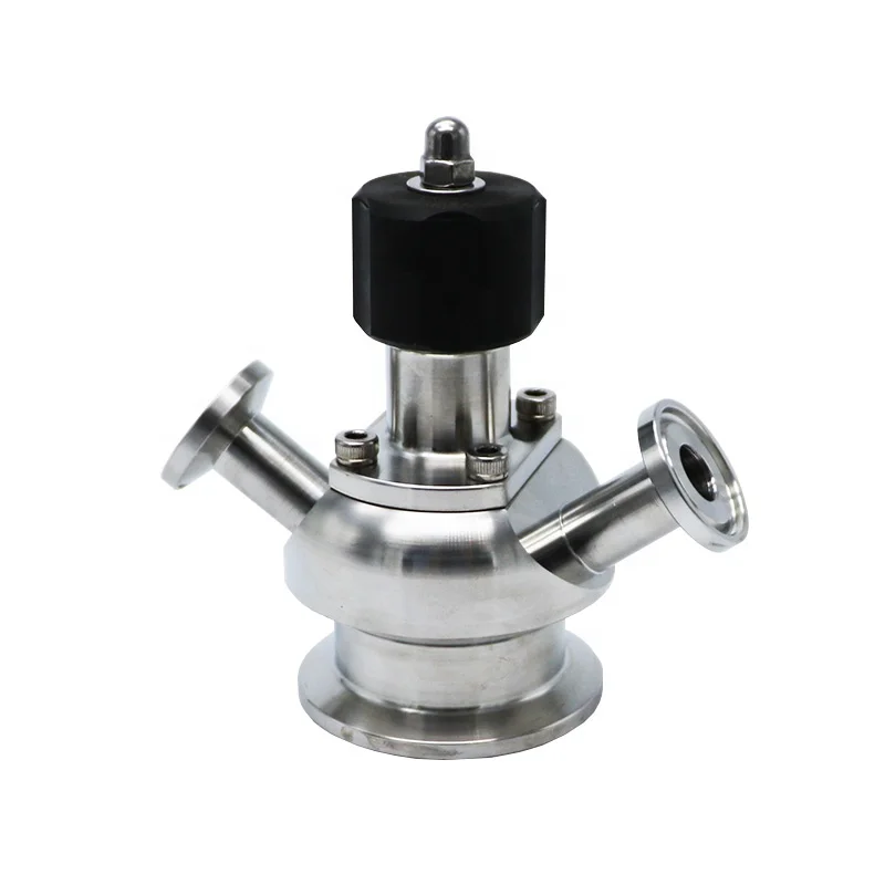 Stainless Steel316 Sanitary Tri Clamp Aseptic Sampling Valve - Buy 1.5 ...