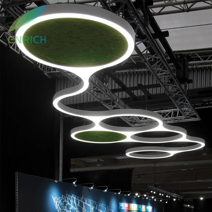 Oem Profile Curved Shape Led Linear Light With 5years Warranty - Buy ...