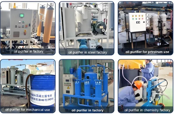 Factory Transformer Oil Reclamation Purifier Machine 1200lph Waste ...