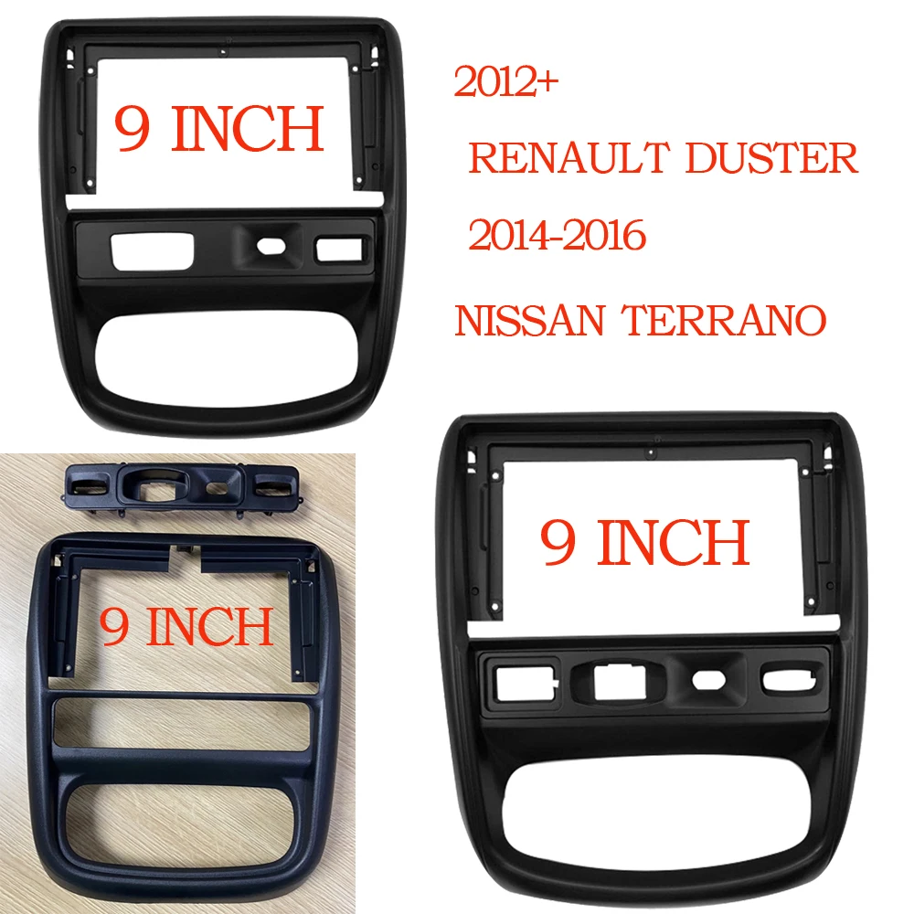 9 Inch Car Radio Fascia For Renault Dacia Duster 2012-2014 Android Mp5 ...