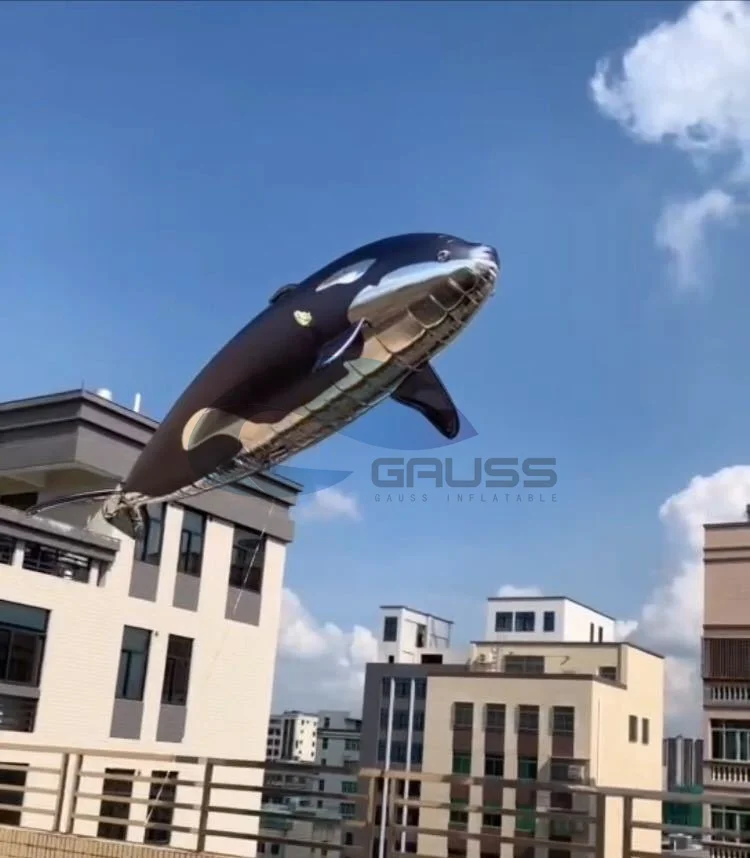 Remote Control Killer Whale Inflatable Balloon for Mall Shows ...