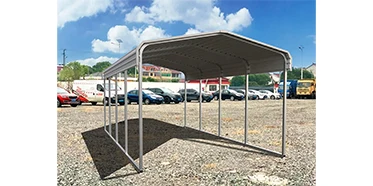 KJ Outdoor Prefabricated Sun Shade Car Parking Garage Canopy