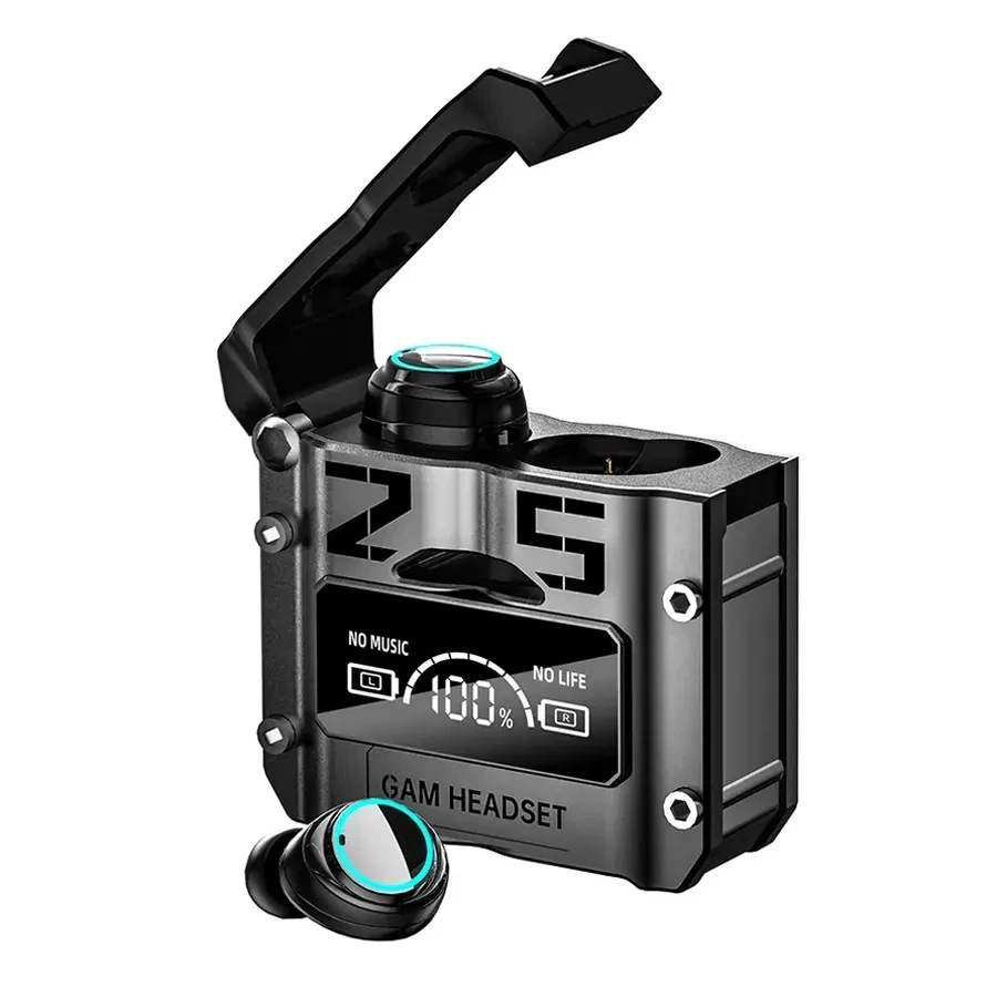 M25 Tws Earbuds Wireless Bt5.2 Headset Touch Digital Display Binaural ...