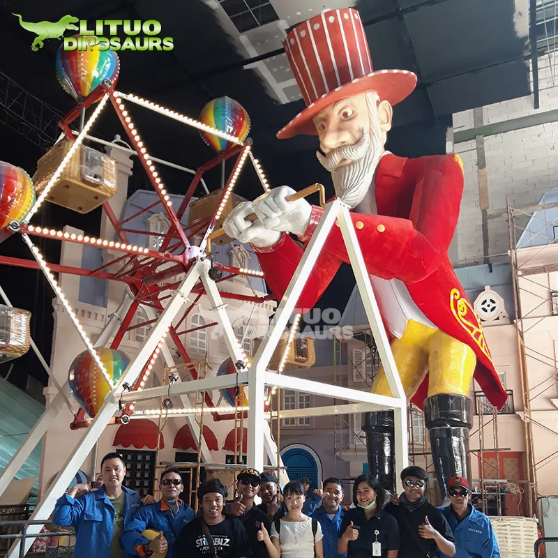 Shopping Mall Custom Animatronic Giant Puppet Attractions - Buy ...