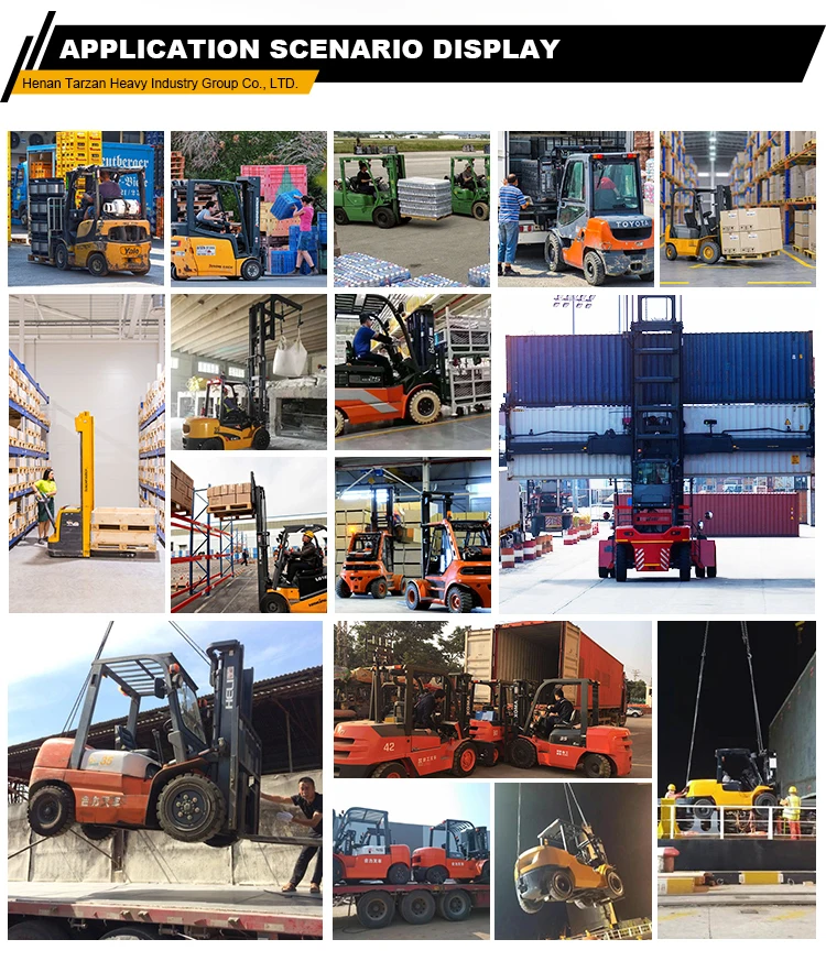 Used Tcm Forklift Empilhadeira Mini Montacargas Electrico Telehandler ...