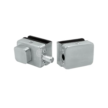 Frameless Sliding Glass Door Floor Mounted Door Locks With Stainless ...