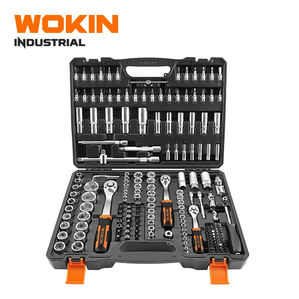 Wokin 155797 Industrial 197pcs Heavy Duty Mechanical Tools Socket Set ...