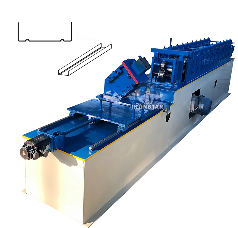 Partition Purlin Former Steel Profile Ceiling Drywall Cold Roll Forming ...