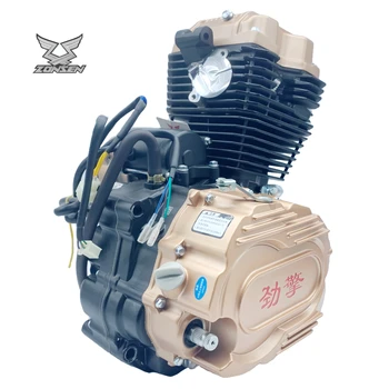 Oem Chinese Zongshen Motorcycle 200cc Engine Air-cooled 4-stroke 5 Speed Gears Dirt Bike Atv Off ...