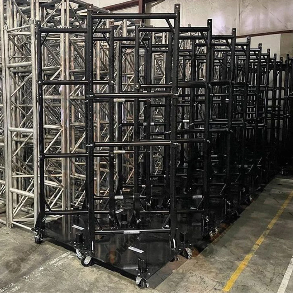 Kkmark Flexible Adjustable Height Ladder Truss Aluminum U Frame Modular ...