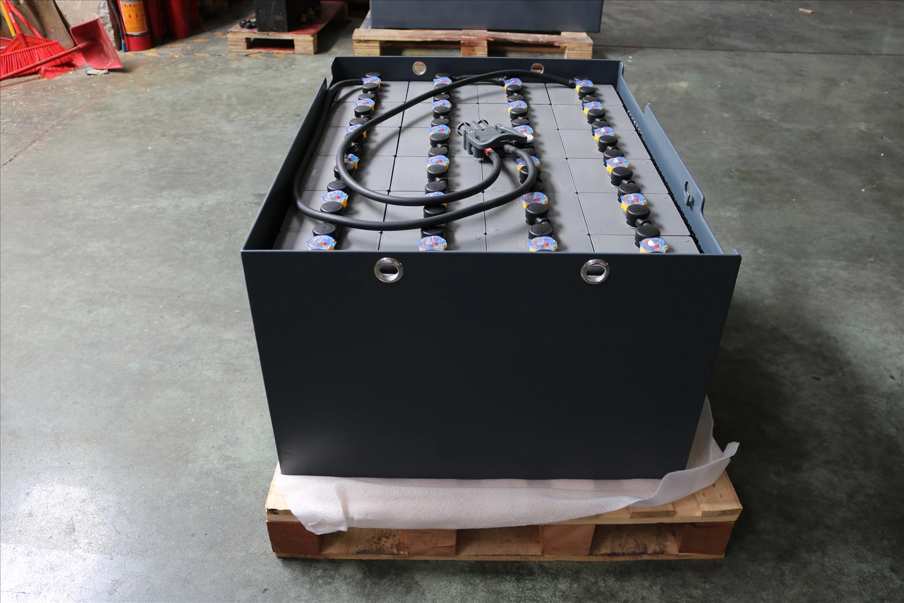 48v 10pzb565 Nichiyu Forklift Battery Traction Battery For Electric ...