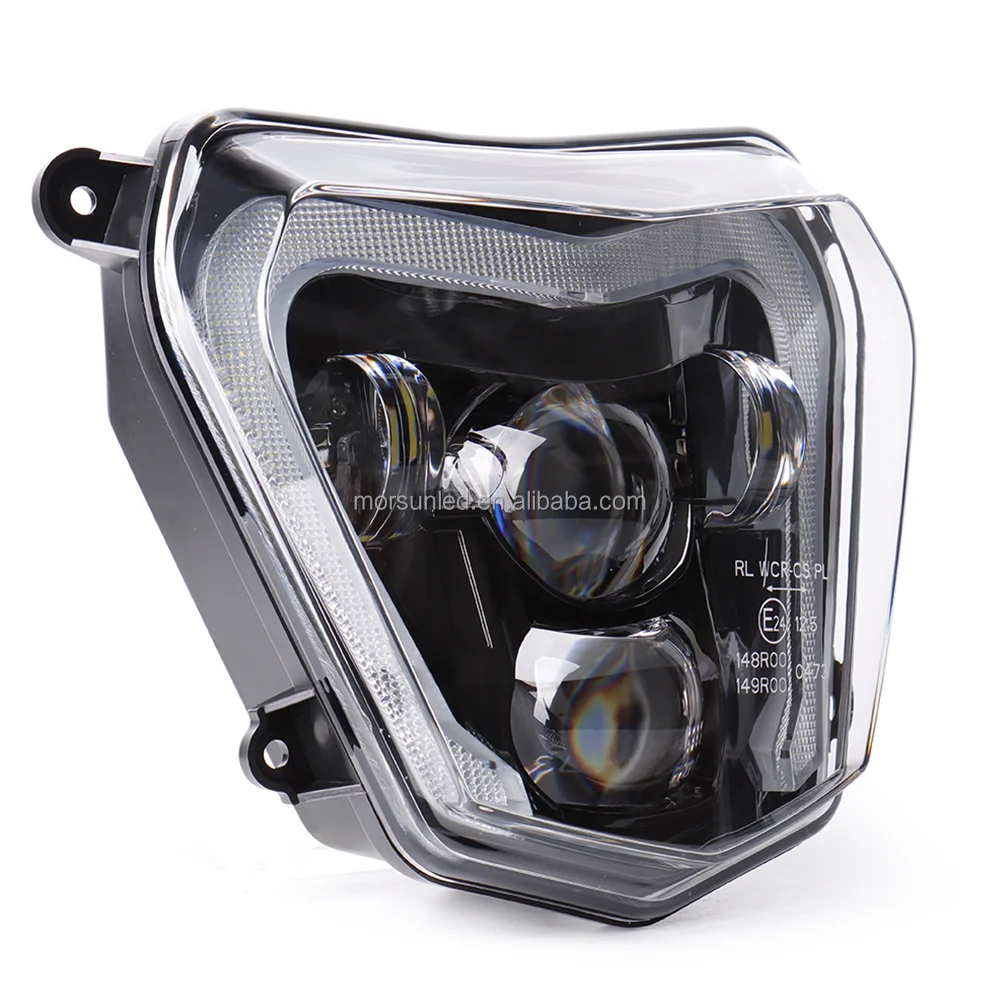 E-mark Motorcycle LED Projector Headlight for KTM Duke 690