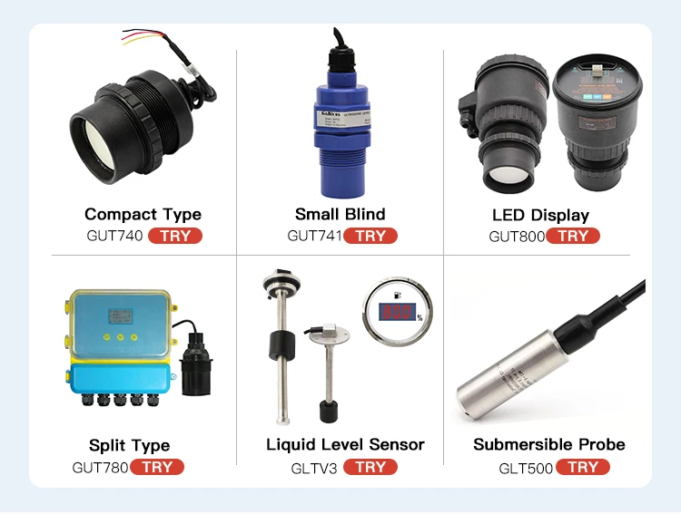 GAMICOS GUT801 - Precision Water Level Sensor with Display