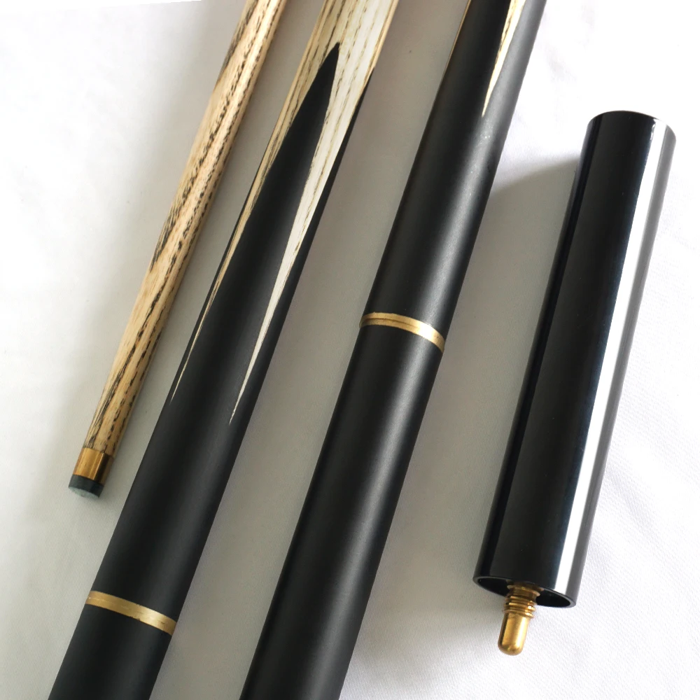 Handmade Custom 3/4 Jointed Pool Cue - High Quality Ebony
