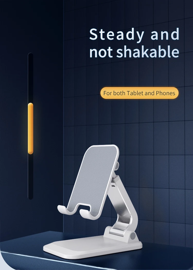 Portable Phone Stand Foldable Cell Phone Holder Adjustable Universal ...