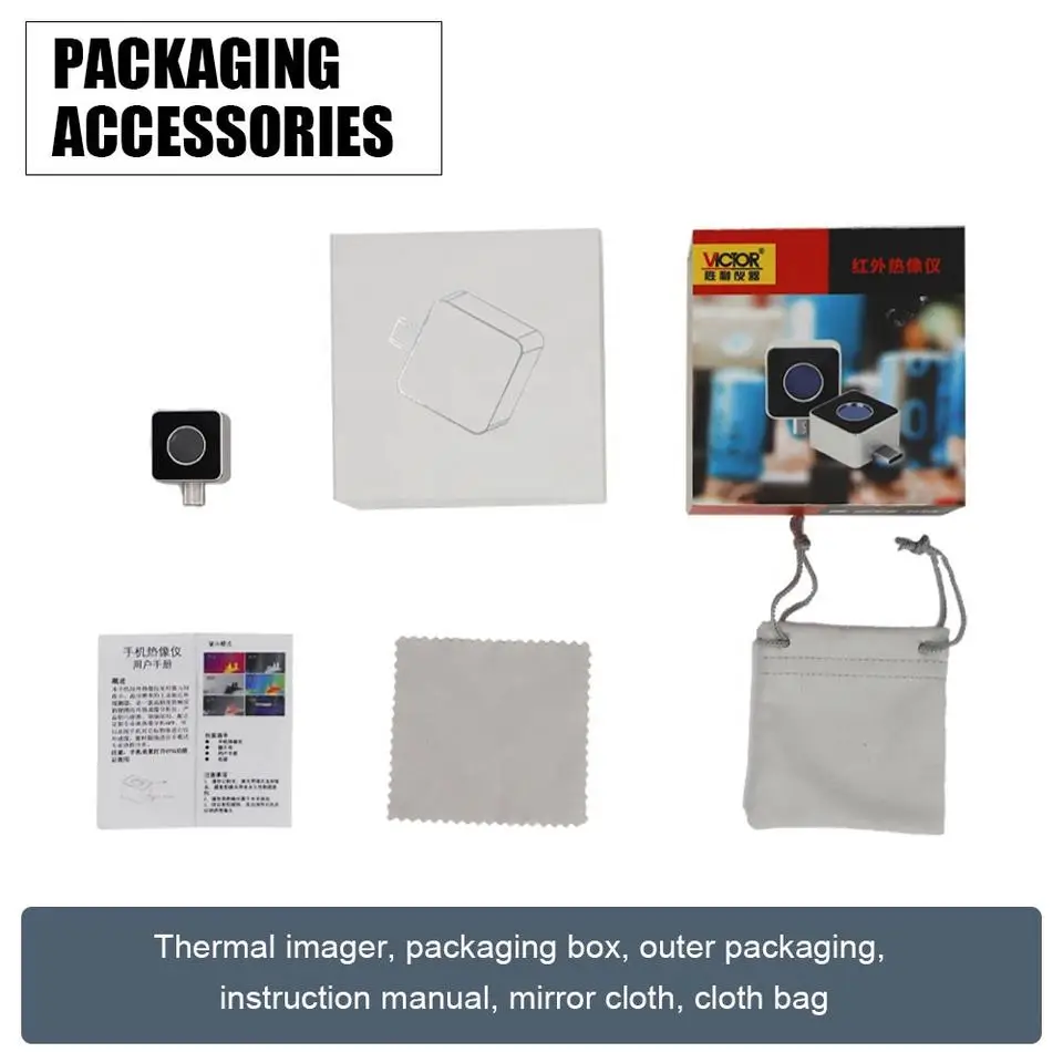 Victor 328b Ip54-15-600 Celsius Analyzer Pocket Industrial Thermal ...