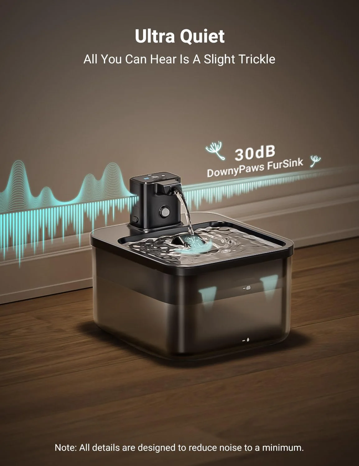 Smart Pet Water Fountain - Automatic & Filtered Drinking