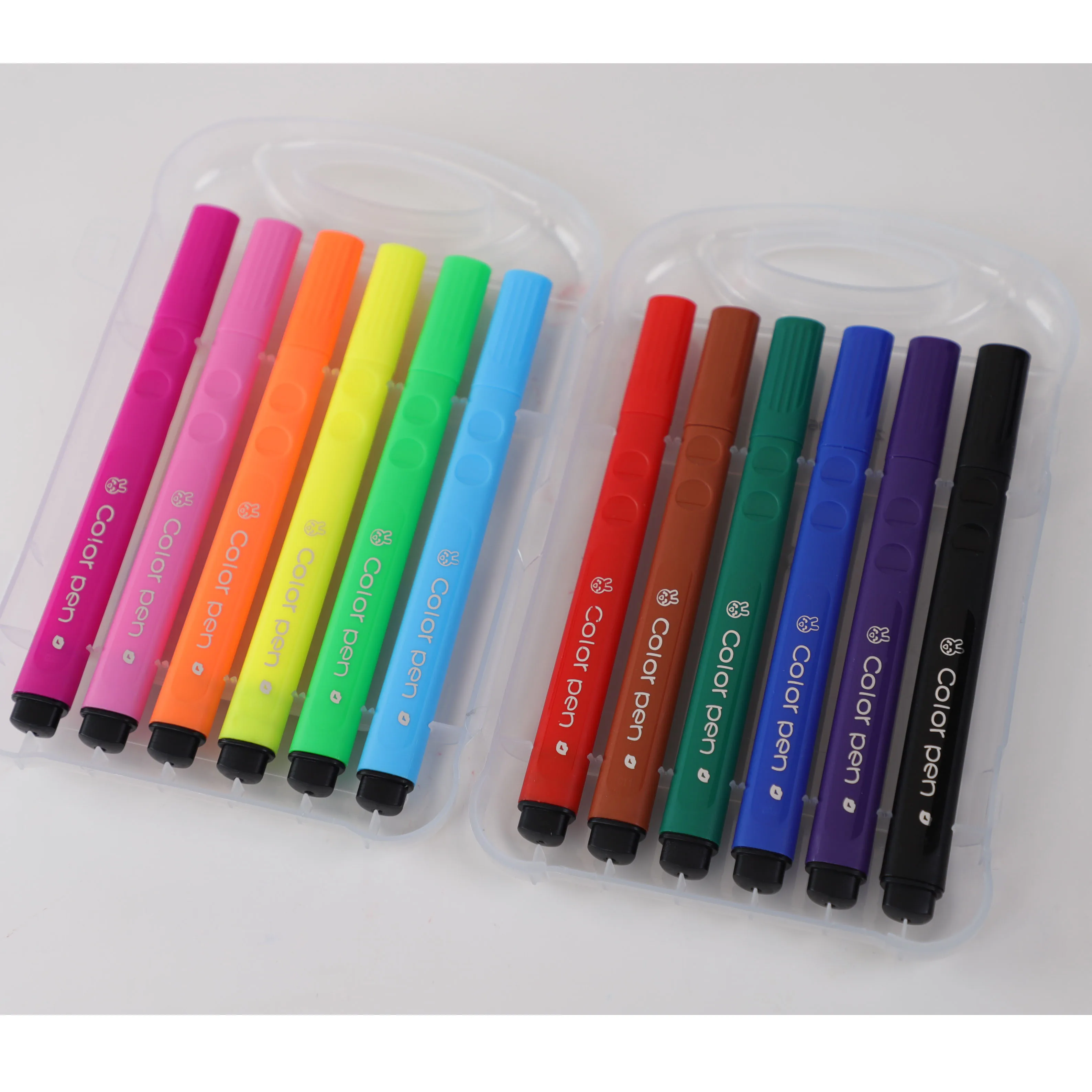 Art supplies drawing maker pens 12/18/24/36/48 colors boxed washable ...