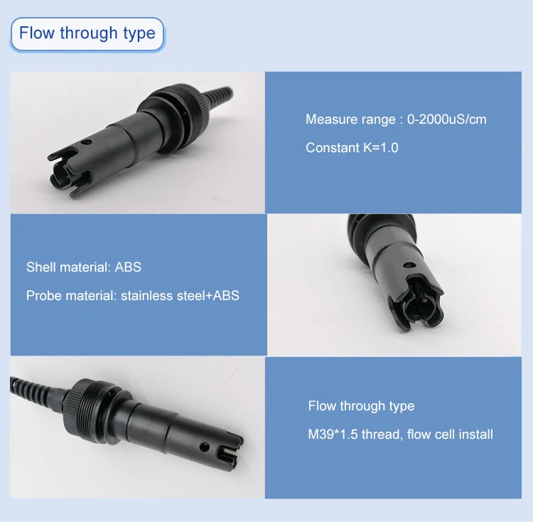Electrical Conductivity Meter - TSS Sensor EC Probe OEM
