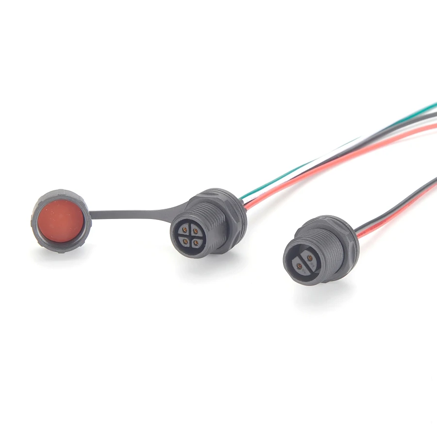 M12 2 Pin Panel Mount Cable Led Lights Pwm Controller Cable Ip67 ...