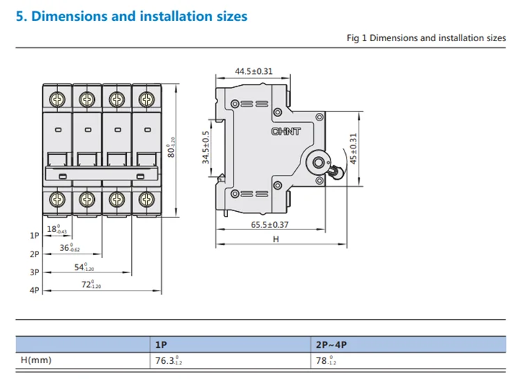 Chint NXHB-125 Isolating Switch - 230V Explosion Proof Isolator