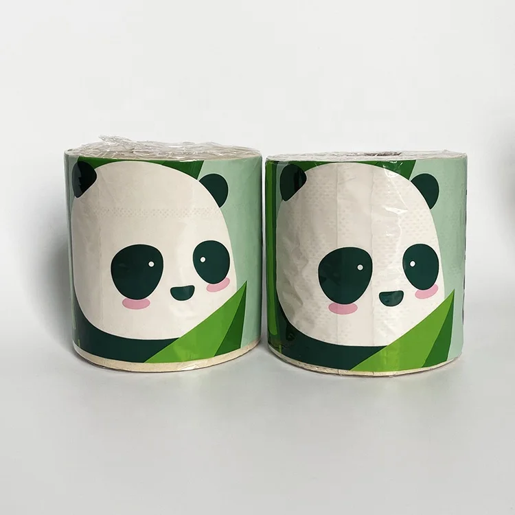 24 Rolls Virgin Bamboo Pulp Water Soluble Biodegradable Toilet Paper ...