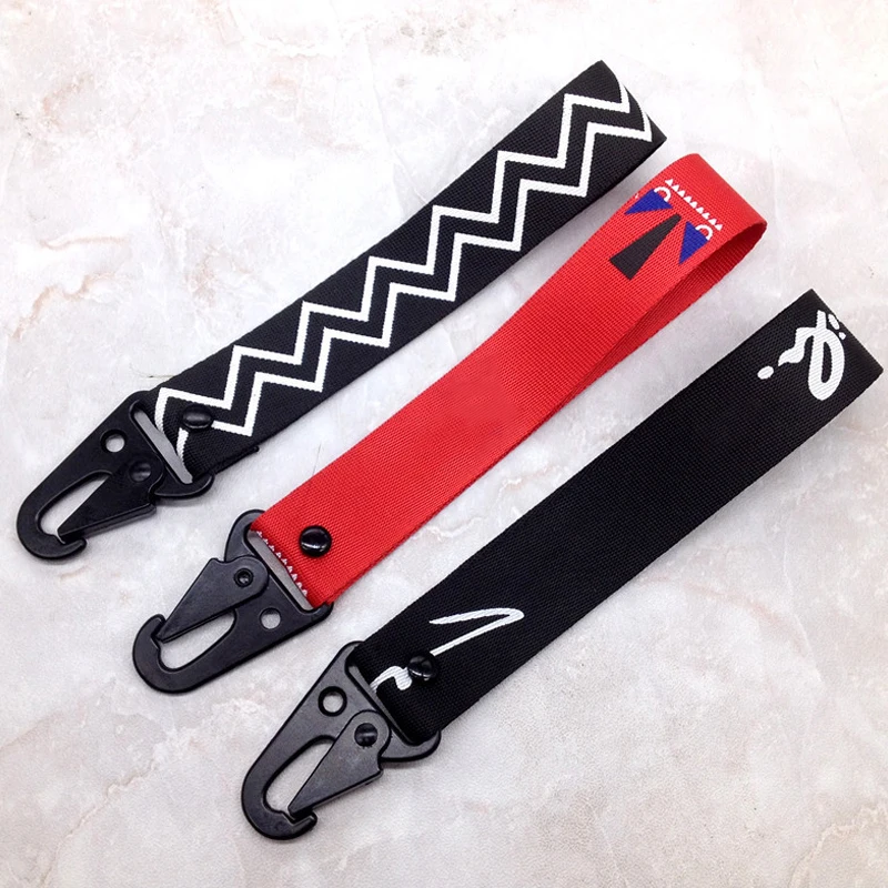 Custom Motorcycle Eagle Buckle Label Keychain Lanyard Motorcycle ...